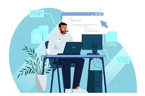 Premium Vector Website Development Web Page Programming And Coding