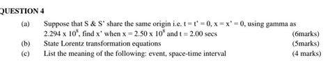Solved A Suppose That S S Share The Same Origin I E Chegg Com