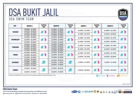 Squad Timetable 2024 Bkj 02 Dsa Swim Team D Swim Academy