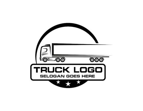 Premium Vector Truck Logo Design Vector Illustration