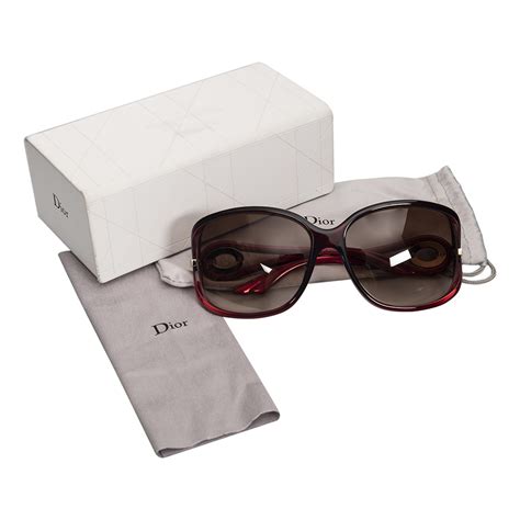 Christian Dior Pink Black Gradient Dior Volute 2 Square Oversized