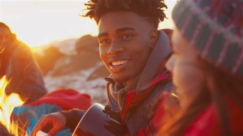 Jovens Que Se Unem E Passam Tempo Juntos Em Atividades Juvenis Foto