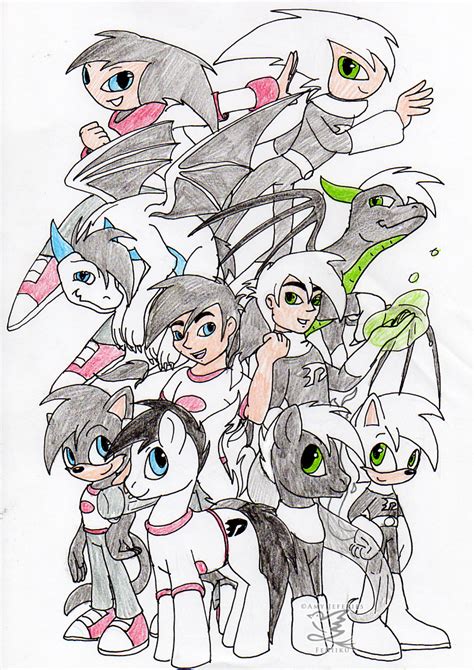 Species Swap Danny Fentonphantom By Feniiku On Deviantart