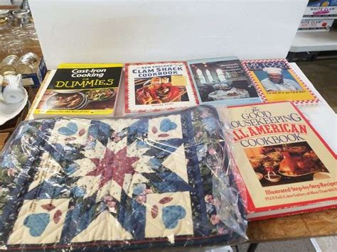 Cookbooks And Casserole Dish Warmer Trice Auctions