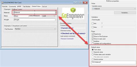 Yosef Kroupenin On Linkedin Default Expressions In Solidworks Pdm Data