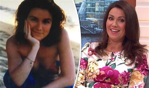 Susanna Reid Flaunts Cleavage In Busty Beach Throwback Snap Tv And Radio Showbiz And Tv