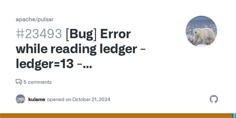 Bug Error While Reading Ledger Ledger13 Operationfailed To Read