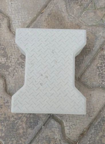 Gray 60mm I Shape Concrete Interlocking Paver Block At Rs 9 5 Piece In