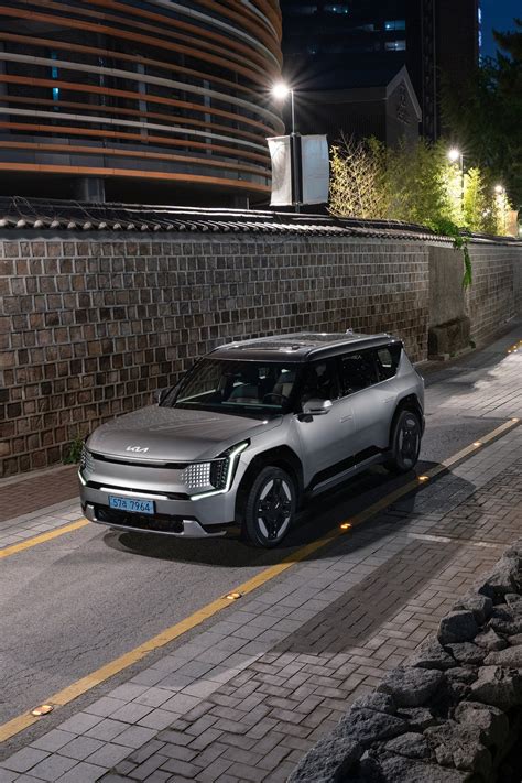 현대자동차그룹 뉴스룸 On Twitter 기아만의 독창적인 아름다움을 구현한 전동화 Suv Ev9 기아 전기차 전동화