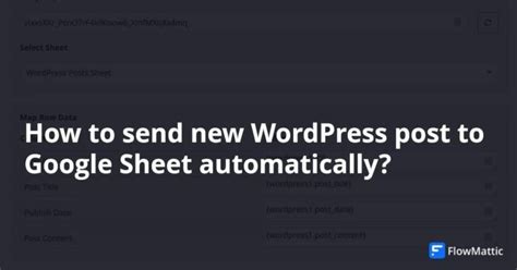 Flowmattic Blog Learn More About Wordpress Automation