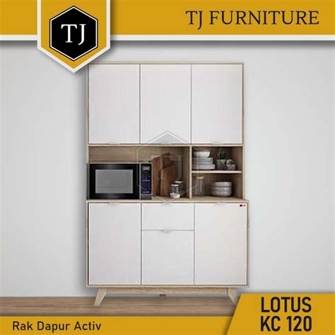 Jual Activ Kichen Cabinet Lotus Kc 120 Lemari Dapur Rak Kabinet Dapur