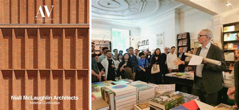 Av Monograph Launch At The Aa Bookshop News Níall Mclaughlin
