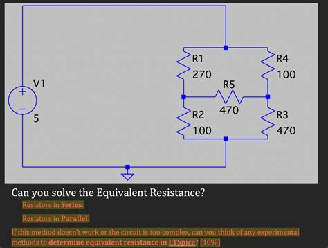 Can You Solve The Equivalent Resistance When Solving