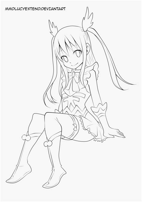 Anime Neko Girl Coloring Pages Nightcore Map Of World