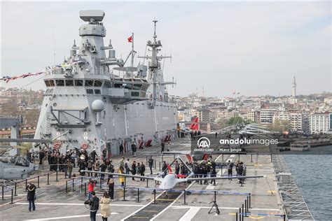 Tcg Anadolu Gemisi Ziyarete Açıldı Anadolu Ajansı