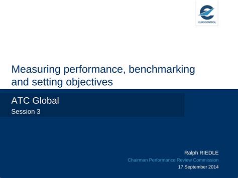 PDF Measuring Performance Benchmarking And Setting Objectives Measuring Performance