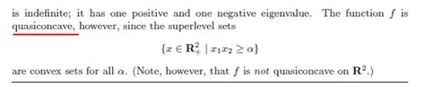 Convex Analysis Determining A Quasiconcave And Quasiconvex Function