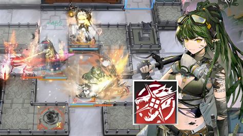 強襲者の戦斧【アークナイツ】危機契約10【灰斉山麗】作戦コード「淵黙」4人編成 Youtube