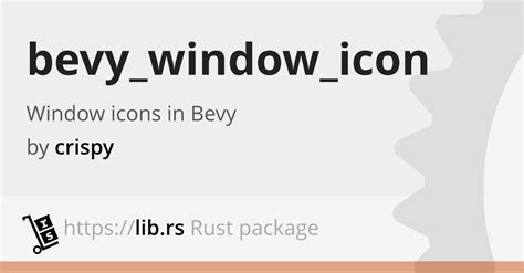 Bevy Window Icon Rust Game Dev Lib Rs