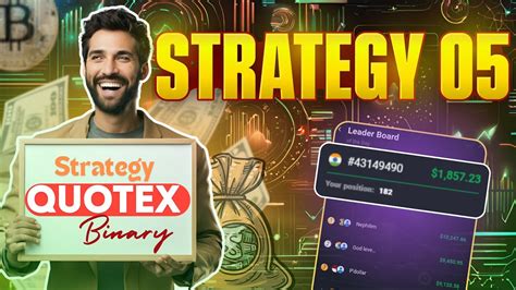 Binary Options Trading Strategy Quotextrading Strategy Quotex Sure
