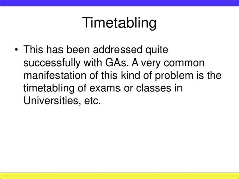 Ppt Genetic Algorithms And Their Applications Powerpoint Presentation