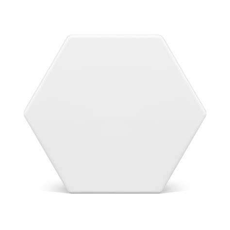 White Hexagonal Vertical Honeycomb Geometric Angular Wall Construction Block 3d Design 46152180