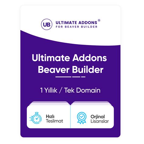 Ultimate Addons for Beaver Builder Eklentisi Satın Al LisansPazarim