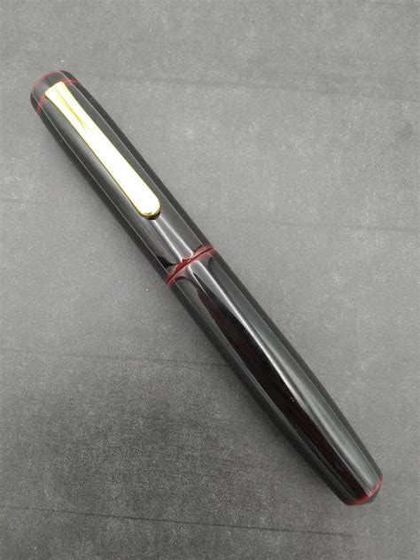 Nakaya Piccolo Kuro Tamenuri K Extra Fine Flex Nib Pen Realm