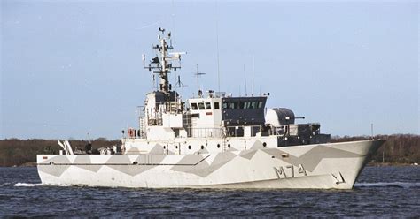 Warship Swedish Navy Landsort Class Minesweepers