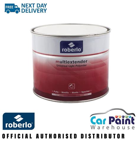 Roberlo Mulitextender Stopper Body Filler Putty Filling 750ml | eBay