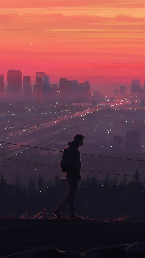 1080x1920 Alone Sad Artist Artwork Digital Art Hd Artstation For