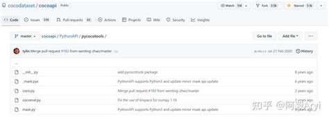 COCO数据集 pycocotools 解析 知乎
