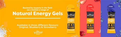 Hilltop Energy Gels Natural Honey Energy Gel Original 12x30g