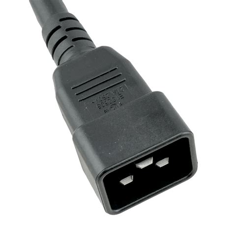 Iec C20 To C19 Power Cord Signal Power