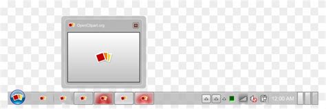 This Free Icons Png Design Of Windows 7 Taskbar Transparent Png 2400x693 1407447 PngFind