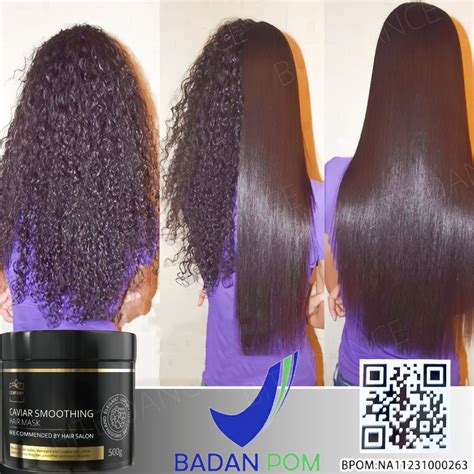 Jual 【bpom】masker Pelurus Rambut Keratin Hair Treatment Masker Pelurus