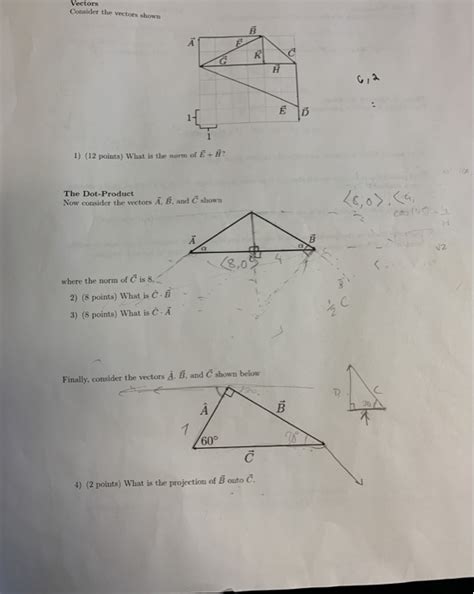 Solved Vectors Consider The Vectors Shown Ed Chegg