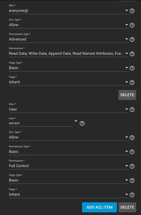 I Jacked Up The Permissions Need Help Truenas General Truenas Community Forums