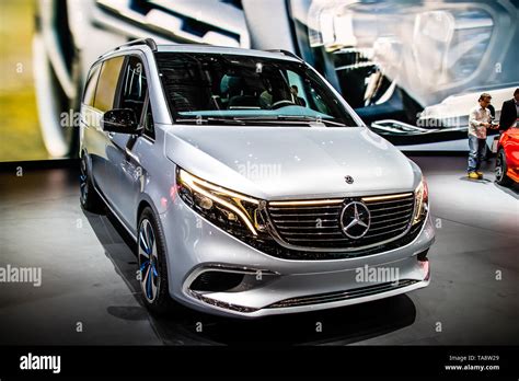 Geneva Switzerland March 05 2019 Mercedes Benz Eqv Concept