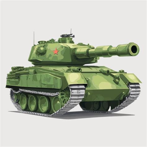 Premium Vector Military Tank Vector