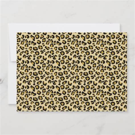 Cheetah 1st Birthday Invitation Safari Party Zazzle