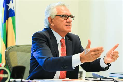Governador Ronaldo Caiado tomará posse de forma virtual