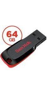 Amazon Com SanDisk GB Cruzer Blade USB Flash Drive SDCZ G B Black Electronics