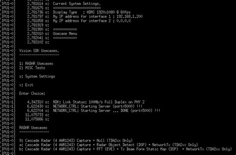 processor sdk tdax connection error confusion on how to determine ip