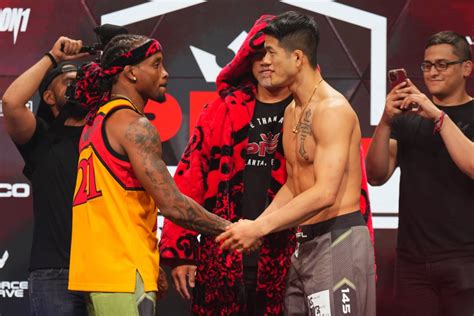 2023 Pfl 4 Ceremonial Weigh Ins And Fighter Faceoffs