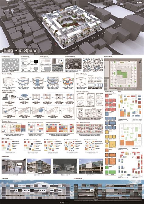 100개의 판넬 디자인 아이디어 디자인 레이아웃 건축 패널