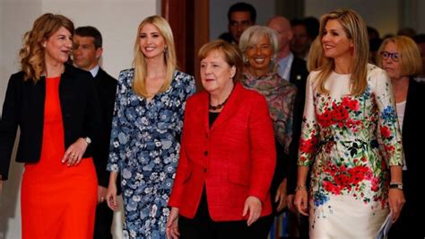 Ivanka Trump Forced To Defend Father At G20 Womens Summit Bbc News