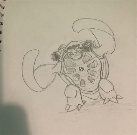 Terraspin Blastoise Fusion R Ben10