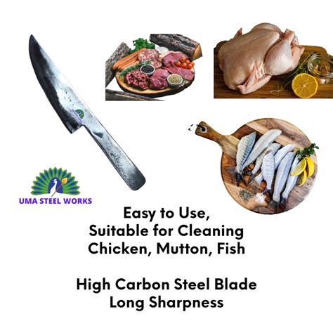 Mutton Chicken Fish Skin Cutting Knife Soori Knife At Rs 350piece