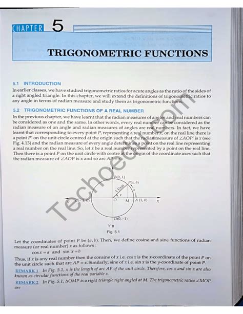 Trigonometric Functions Real Numbers And Unit Circle
